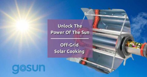 Easy solar cooking off-grid with the power of the sun.